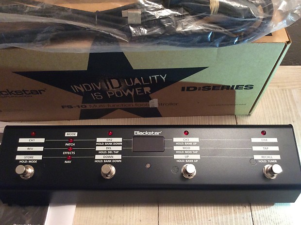 Blackstar FS-10 Multi Function Foot Controller Black | Reverb