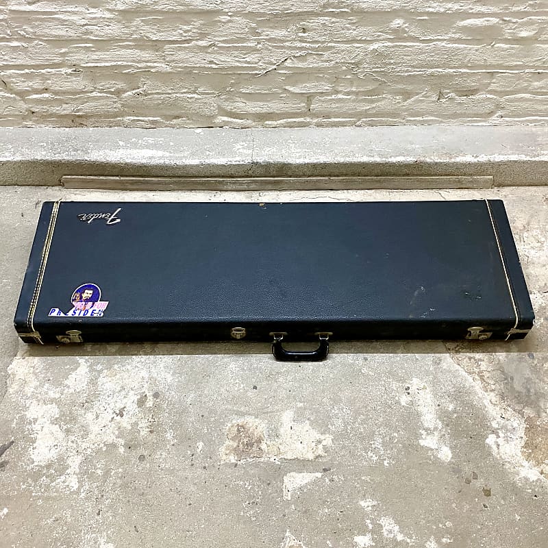 🎸 FENDER BLACK TOLEX CASE / 1967 / Precision or Jazz Bass / | Reverb