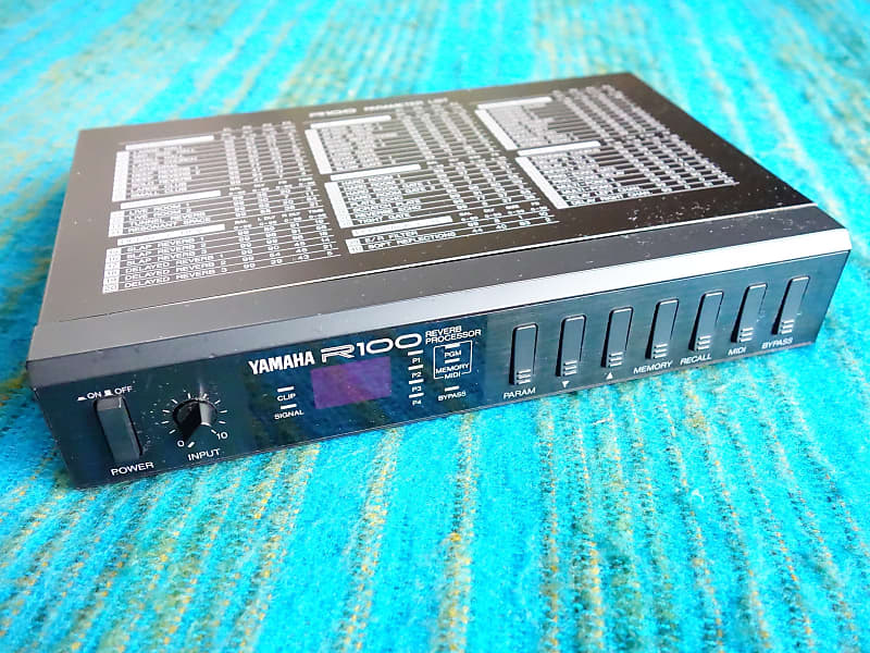 Yamaha R100 Reverb Processor Digital Reverb 80's | Reverb Canada