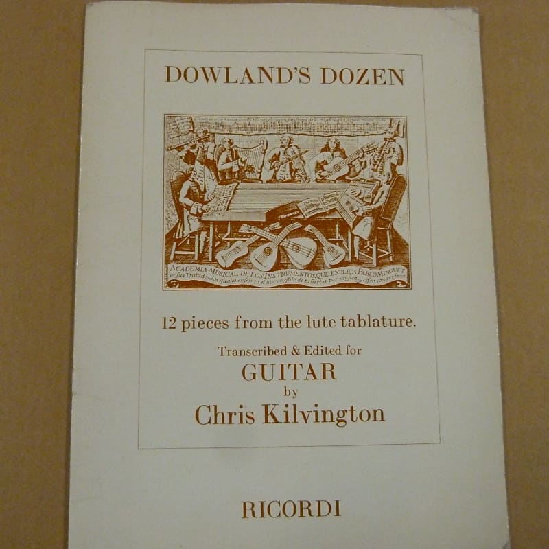 DOWLAND's DOZEN 12 pieces from lut tablature arr. Chris | Reverb