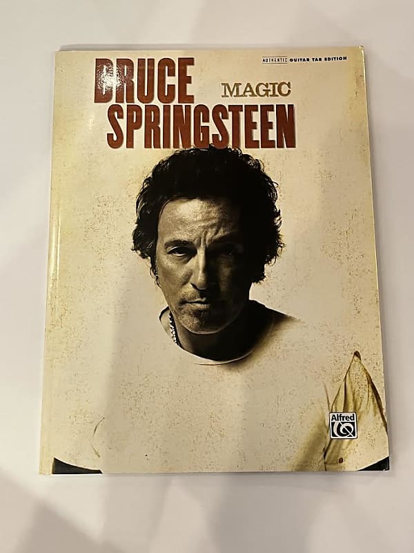 Bruce Springsteen Magic Guitar Tab Book | Reverb