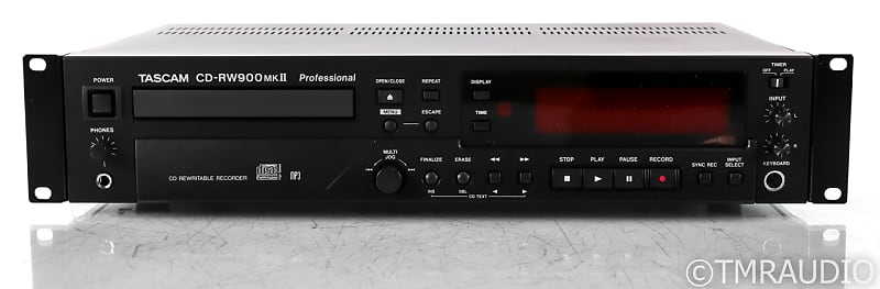 Tascam CD-RW900mkII CD Player / Recorder; CDRW900 MK2; | Reverb