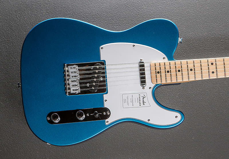 Fender Standard Telecaster - Aqua Marine Metallic w/Maple | Reverb
