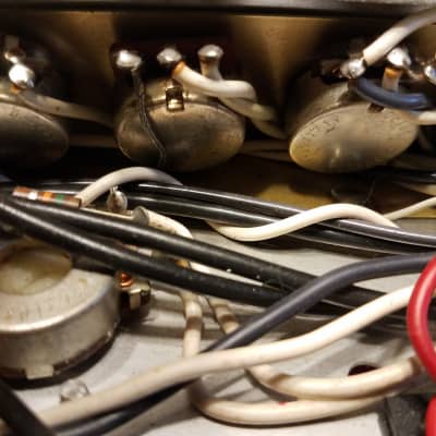 Vintage Original Fender Twin Reverb Chassis - silverface, | Reverb