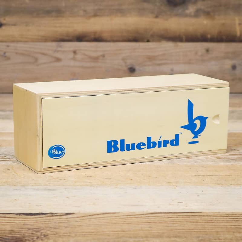 Blue Microphones BlueBird Wood Storage Box Case Protective | Reverb