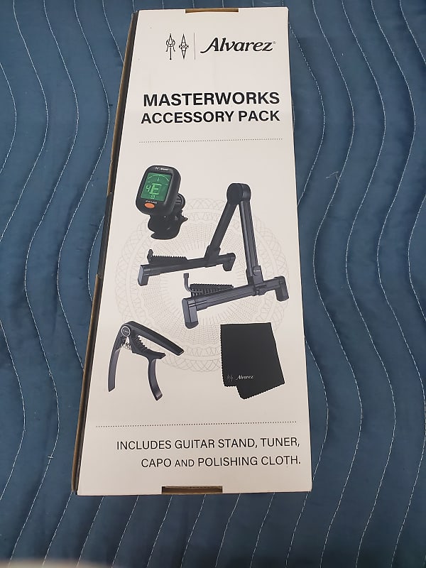 Alvarez Masterworks Accessory Pack - Incl. Guitar Stand, | Reverb