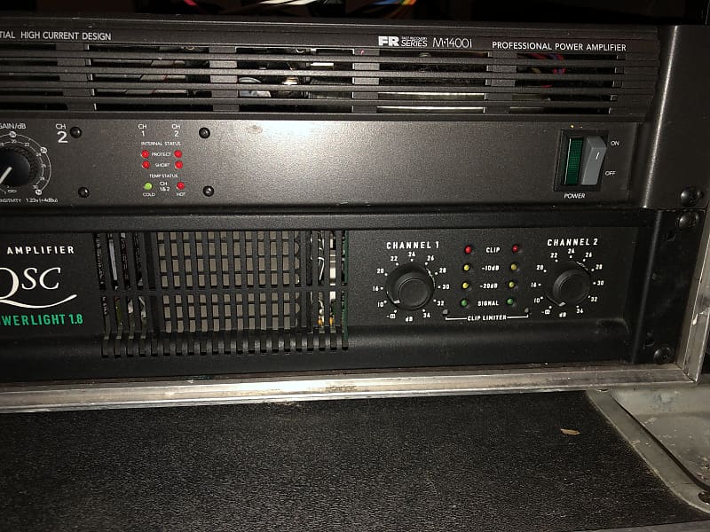 Qsc Powerlight 1.8 2000 Black | Reverb