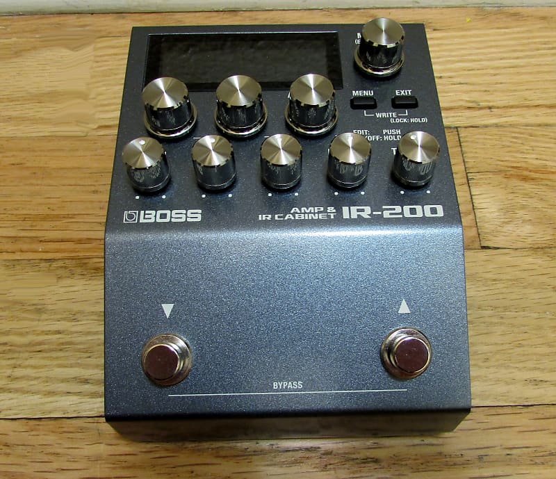 Boss IR-200 Amp and IR Cabinet Guitar Effects Pedal, Mint! | Reverb