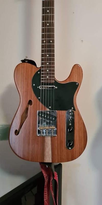 Custom Made Thinline Telecaster, 2020 Clear Nitro Finish, | Reverb