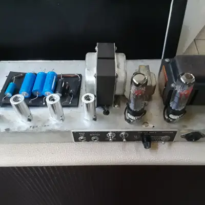 1967 Fender Bassman Silverface Amplifier Chassis AB 165 | Reverb