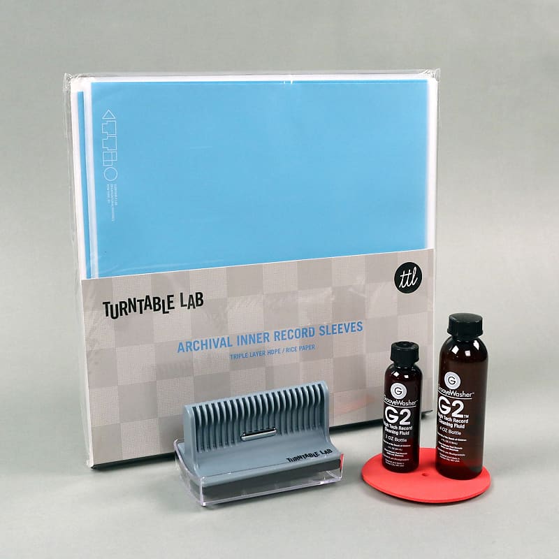 Turntable Lab: Record Care Bundle #2 (Brush, Cleaning Fluid, | Reverb
