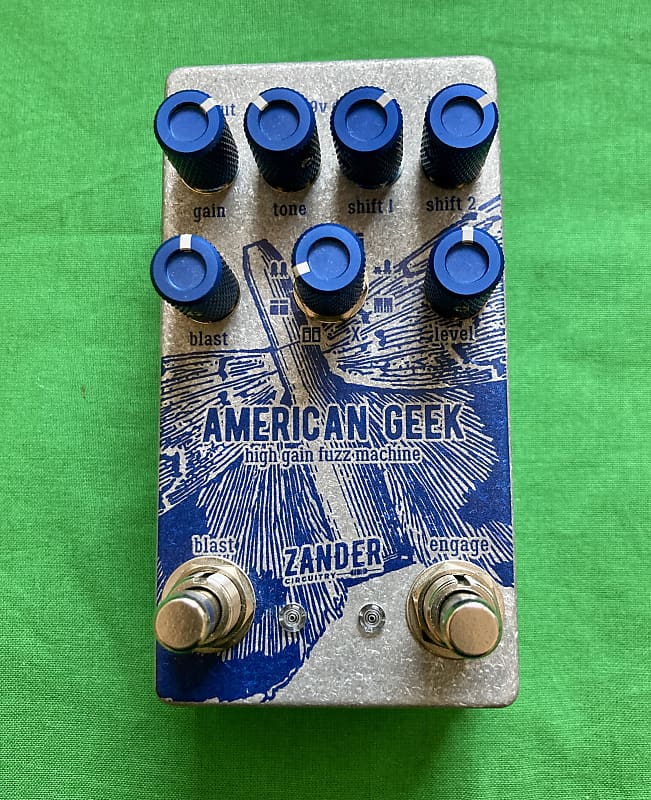 Zander Circuitry American Geek Fuzz Distortion | Reverb