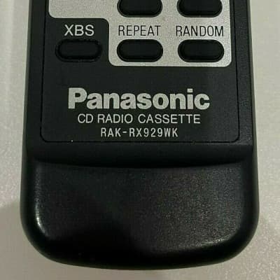 Panasonic - RX-DS17 - Portable CD Cassette Radio Boombox with | Reverb