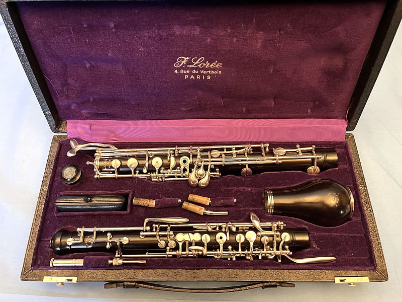 Loree Oboe D'amore 1985 - Grenadilla Wood with Silver Plated | Reverb