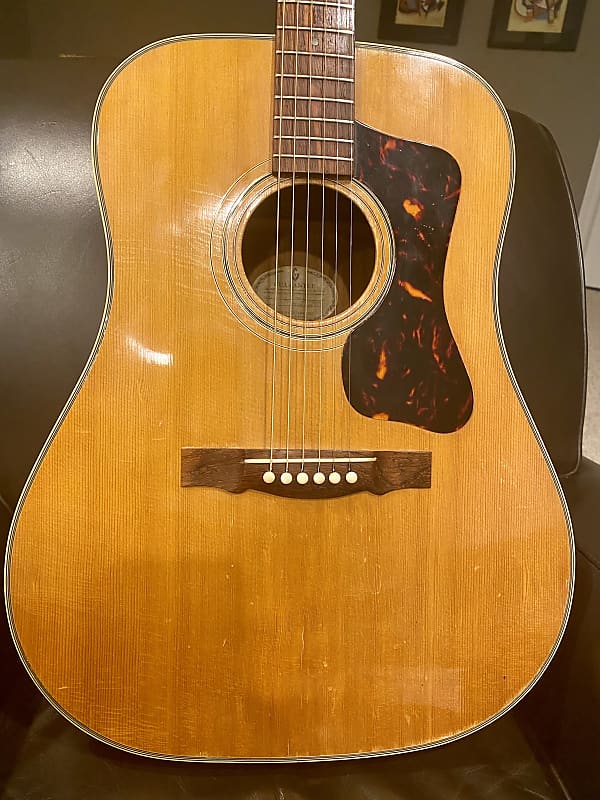 Guild D40 Bluegrass 1964 Natural | Reverb
