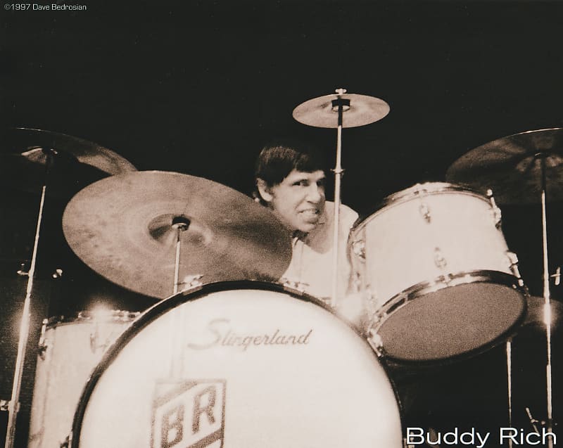 Buddy Rich drumsticks, Slingerland copy with FREE Buddy | Reverb