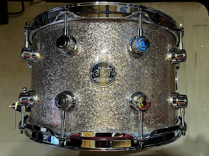 DW 8” x 14” Performance Series Snare Drum - Bermuda Sparkle | Reverb DW 8” x 14” Performance Series Snare Drum - Bermuda Sparkle | Reverb