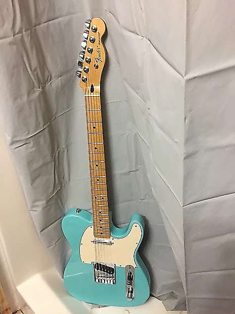 Fender Standard Telecaster 2018 Daphne Blue Tele MIM | Reverb
