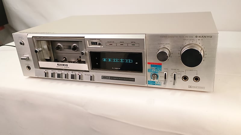 Sanyo RD S45 Cassette Deck - Refreshed | Reverb