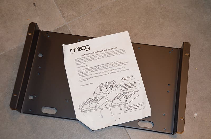 Moog Moogerfooger Rock Mount Kit * Made in the USA * Solid | Reverb