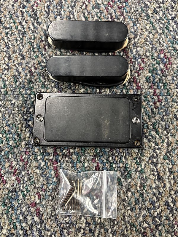 Bill Lawrence OBL 900XL 450L HSS Pickup Set Late 80s - Black | Reverb