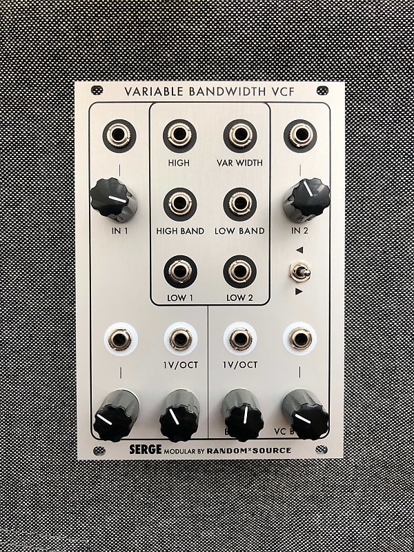 Random Source Serge Variable Bandwidth VCF | Reverb