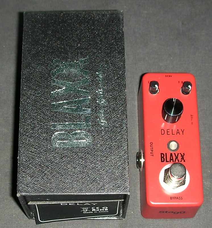 BLAXX by Stagg Delay Effects Pedal | Reverb