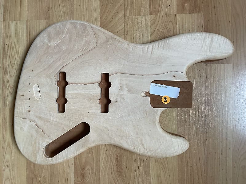 MusiKraft Jazz Bass Body (Fender-licensed) - unfinished | Reverb