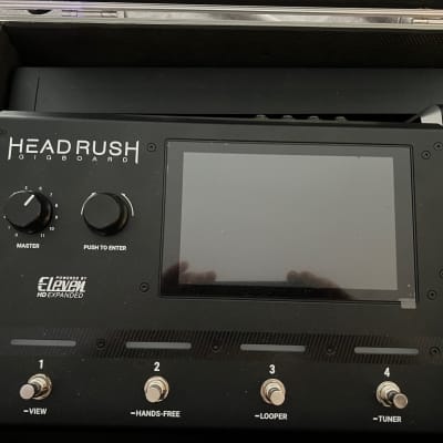 Headrush Gigboard 2021 Black with Expression Pedal and Case | Reverb
