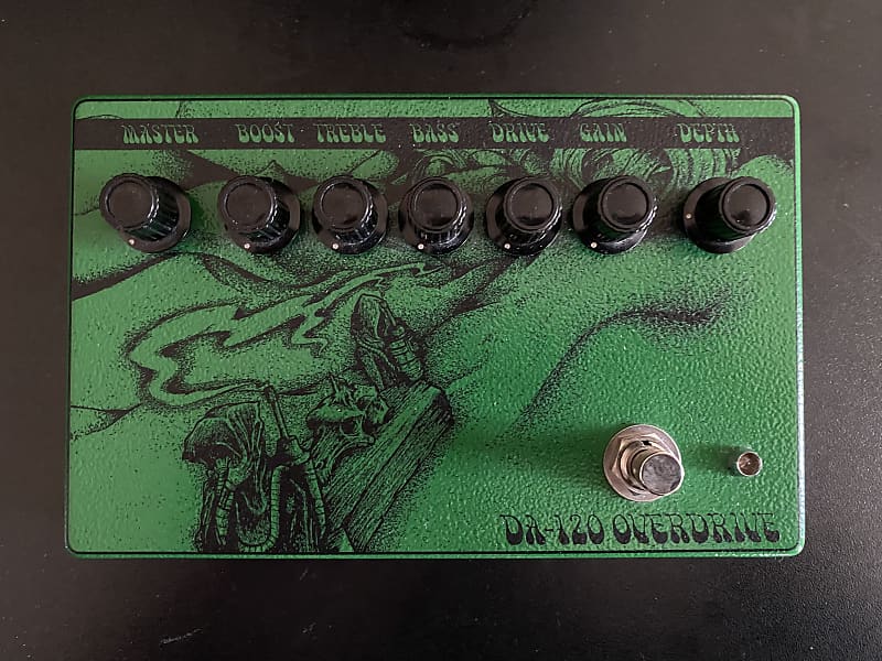 Magic Pedals DA-120 - Green - Matamp Style Preamp / Overdrive | Reverb