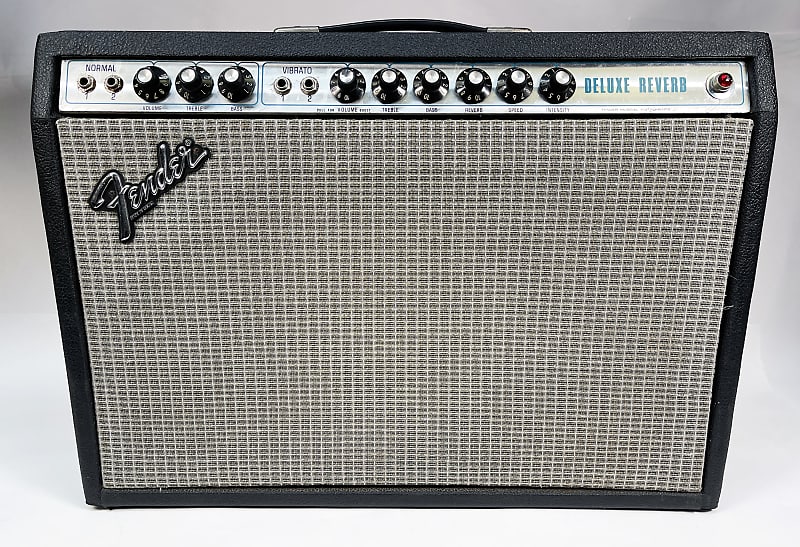 1980 Fender Deluxe Reverb • Works • Footswitch | Reverb