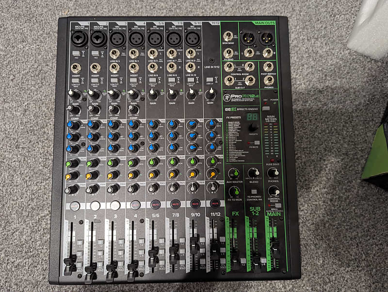 Mackie ProFX12v3 12-Channel Effects Mixer 2020 - Present - | Reverb UK