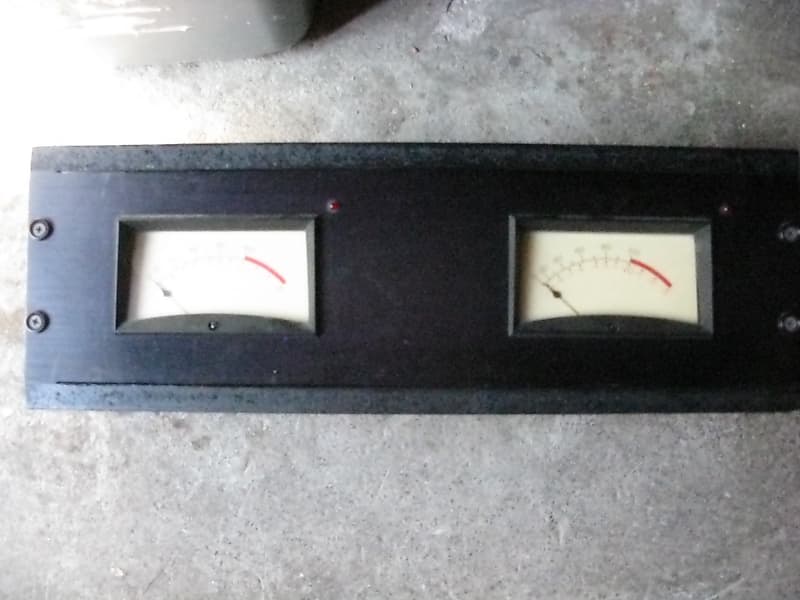 API VU Meters 60's black/tan | Reverb