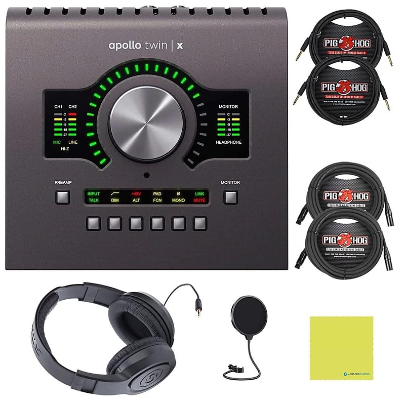 Universal Audio Apollo Twin X Quad Heritage Edition Audio | Reverb