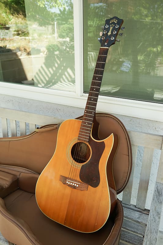 Guild USA D40 C NT Vintage 1970s D-40C American Made Cutaway | Reverb