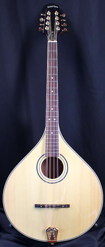Gold Tone OM-800+ Octave Mandolin Acoustic Electric w/Case | Reverb
