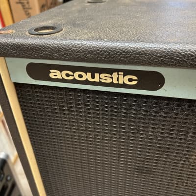 1970s Acoustic Model 406 2x15 Bass Cabinet | Reverb
