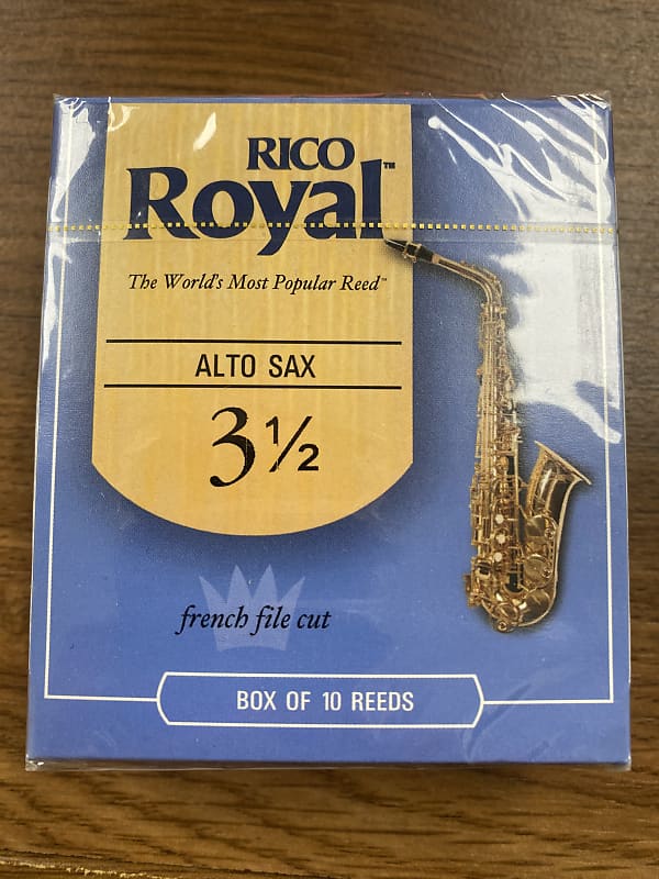 Rico Royal Alto sax 3 1/2 reeds | Reverb