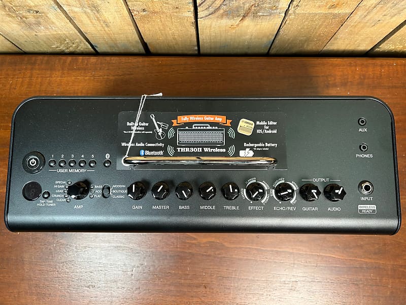 Yamaha THR30 II Wireless 30-watt Modeling Combo Amp - Black | Reverb