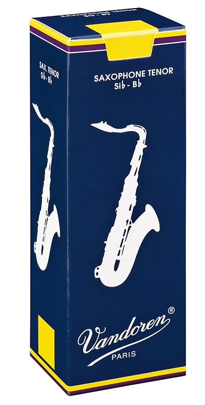 Vandoren Traditional Tenor Saxophone Reed (Single) | Reverb