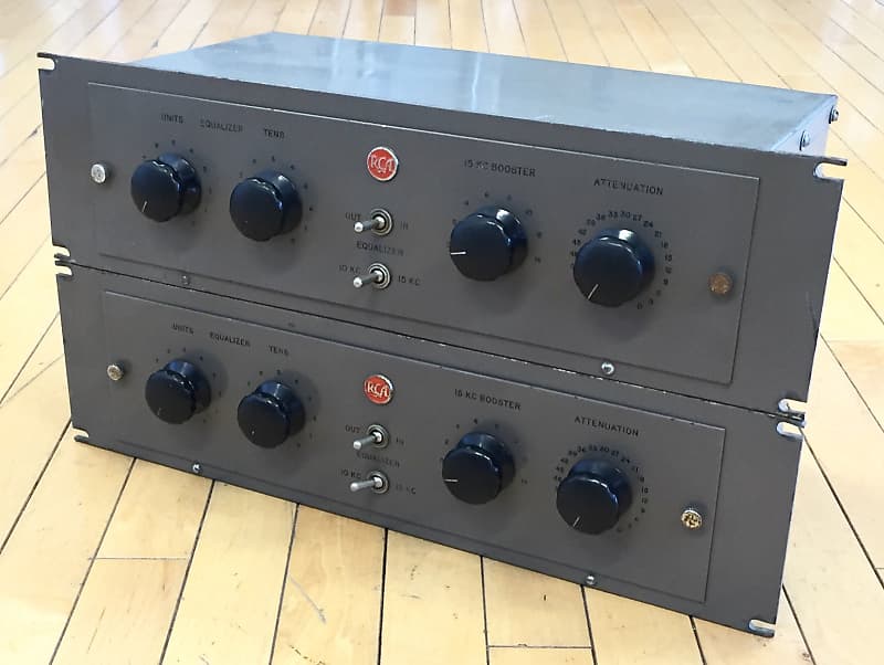 1950's RCA BE1A Program Equalizer Pair - Passive EQ Langevin | Reverb