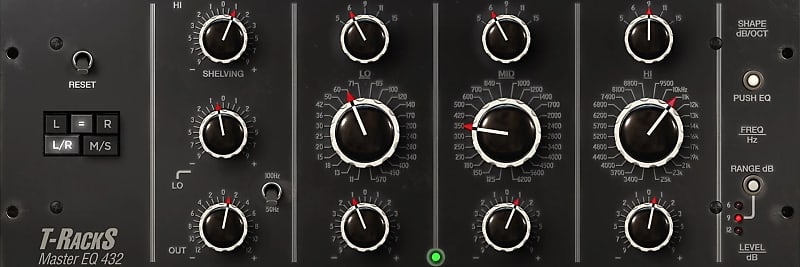T-RackS MASTER EQ 432 (Download)High Performance Discrete | Reverb