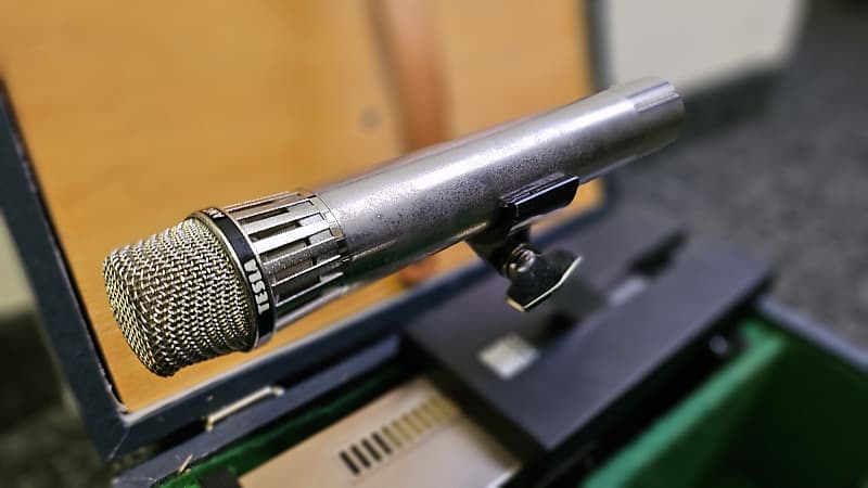 Vintage TESLA AMC 420 microphone with 2 capsules | Reverb