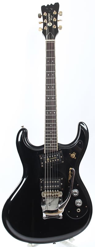 1970s Mosrite Avenger Custom black | Reverb