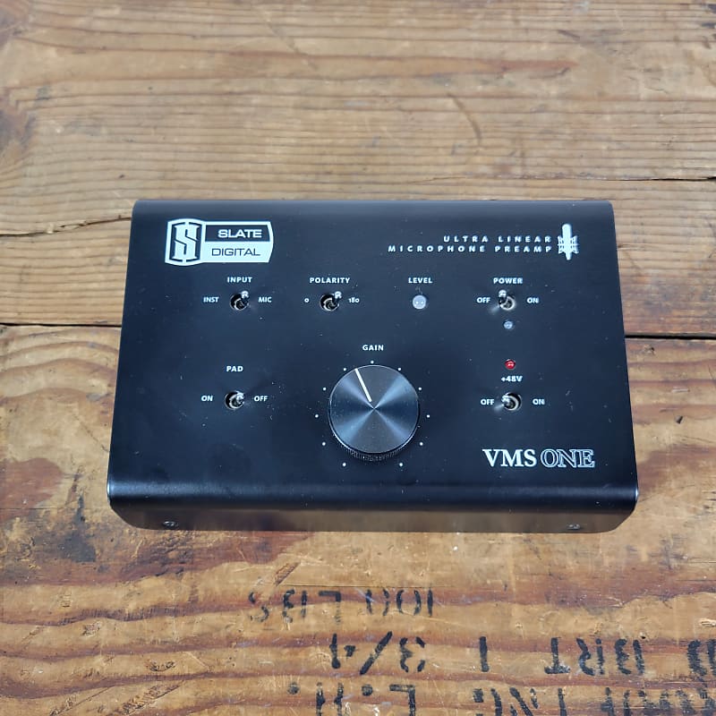 Slate Digital VMS One Ultra Linear Microphone Preamp With | Reverb