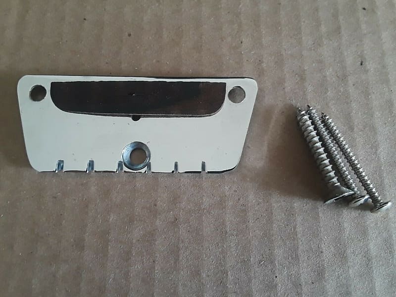 60's Danelectro / Silvertone Guitar Bridge w/ Saddle | Reverb