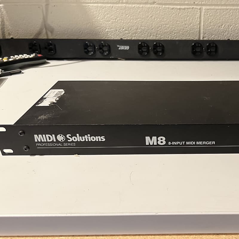 Midi Solutions M8 8-Input Midi Merger | Reverb
