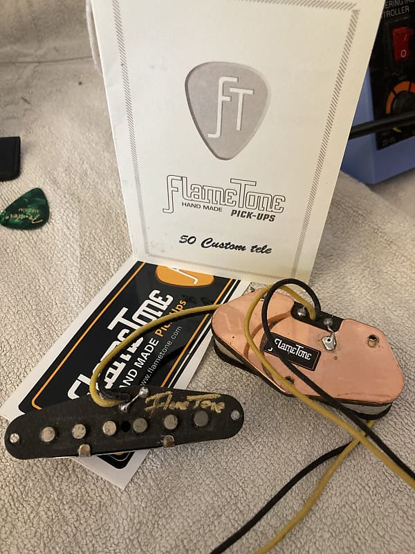 Flametone 50 custom tele hand made pickups 2023 | Reverb