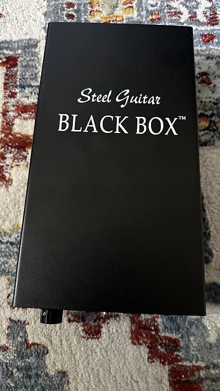Sarno Steel Guitar Black Box tube Buffer - Black | Reverb