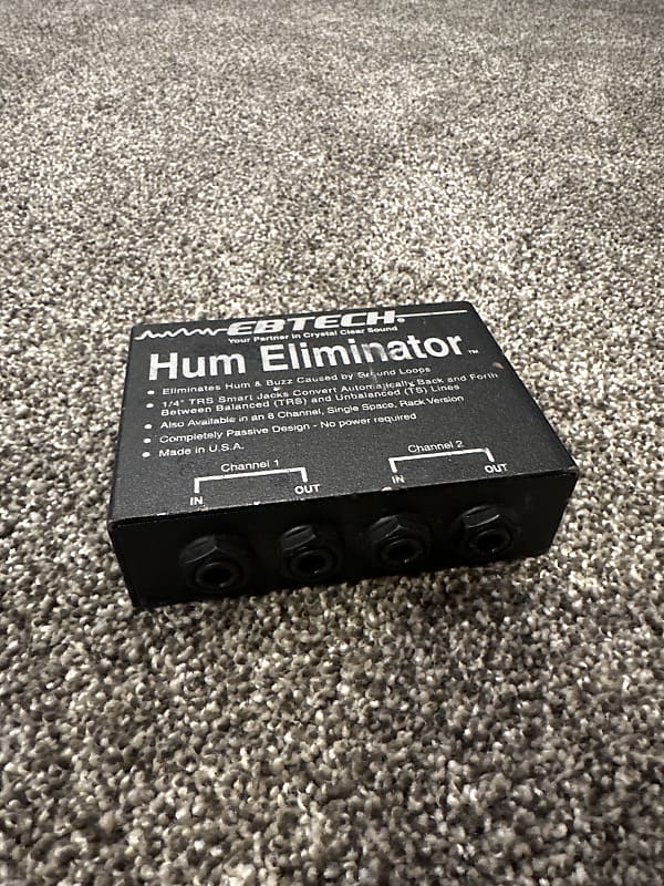 Ebtech Hum Eliminator - Black | Reverb